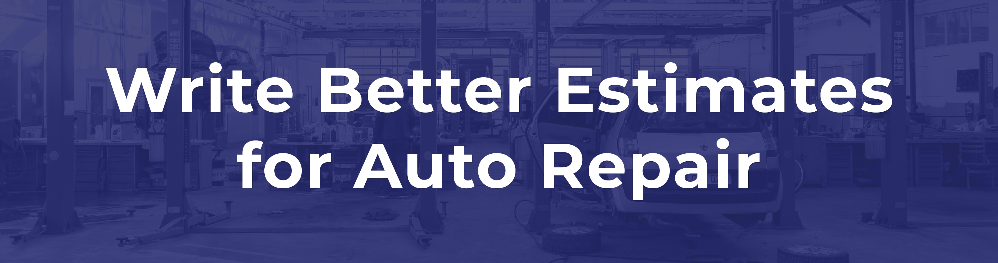 Write Better Estimates for Auto Repair - Rome